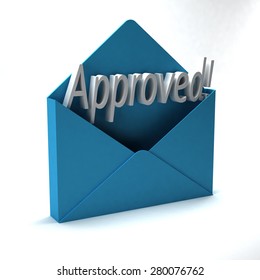 Approved Word Inside Envelope Stock Illustration 280076762 | Shutterstock