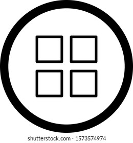 Apps Icon White Background Stock Illustration 1573574974 | Shutterstock