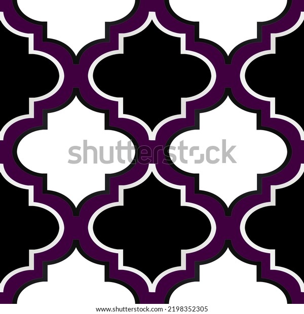Arabic Classic Seamless Pattern Traditional Arabic Stock Illustration ...