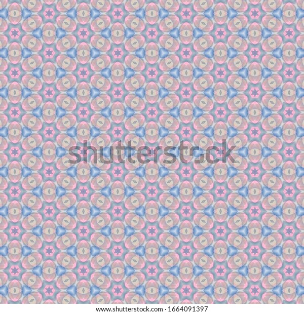 Arabic Seamless Texture Background Floor Tiles Stock Illustration ...