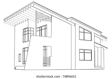205,908 Perspective Drawing House Images, Stock Photos & Vectors ...
