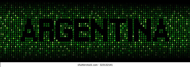 Ilustrasi Stok Business Continuity Text On Hex Code 334831973 ...