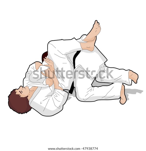 Arm Lock Key Lock Stock Illustration 47938774