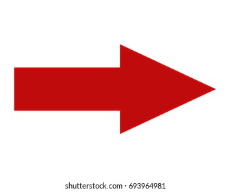 8,134 Red arrow pointing the way Images, Stock Photos & Vectors ...
