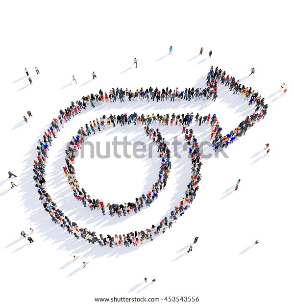 Arrow Direction Shape Icon 3d Rendering 스톡 일러스트 453543556 | Shutterstock