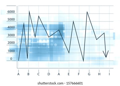 Arrow Graph Going Down Stock Illustration 157666601