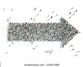 402,854 Arrow with people Images, Stock Photos & Vectors | Shutterstock