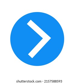 Arrow Right Circle Icon Arrow Continue Stock Illustration 2157588593 ...