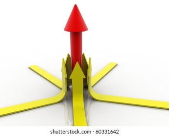 Arrow Specifying Top Stock Illustration 60331642 | Shutterstock