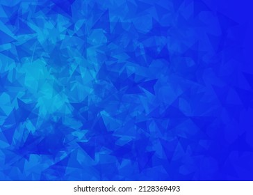 Arrowhead Shape Light Blue Gradient Colour Stock Illustration ...