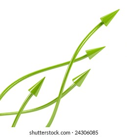 Helix Shaped Arrow Sign Isolated On Stock Illustration 765641080 ...
