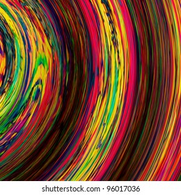 Art Abstract Rainbow Pattern Background Stock Illustration 96017036 ...