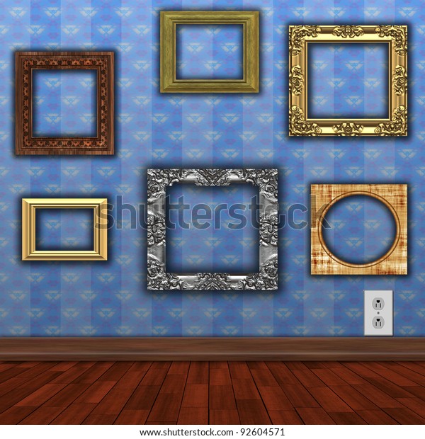 Art Gallery Background Stock Illustration 92604571 | Shutterstock