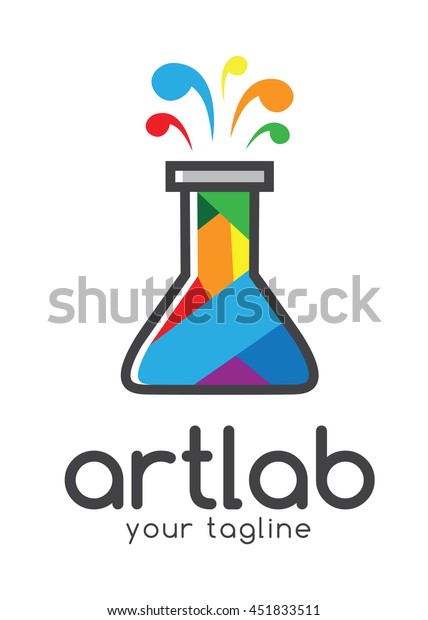 Art Lab Logo Stock Illustration 451833511 | Shutterstock
