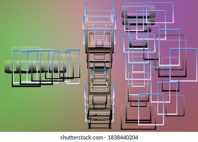 Art Shape Background Wallpaper Stock Illustration 1838440204 | Shutterstock