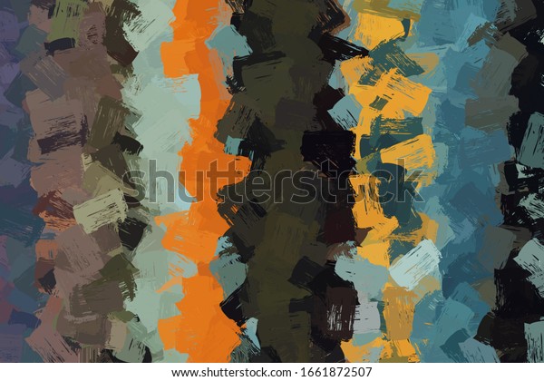 Art Sketching Draw Material Background Chaos Stock Illustration ...