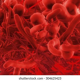 Artery Cells Under Microscope Stock Illustration 304625423 | Shutterstock