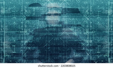 Artificial Intelligence Hacker Trying Steal Confidential Stock ...