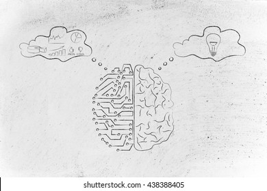 187 Brain vs computer Images, Stock Photos & Vectors | Shutterstock