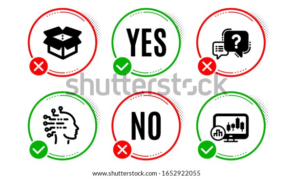 Artificial Intelligence Question Mark Open Box Stock Illustration ...