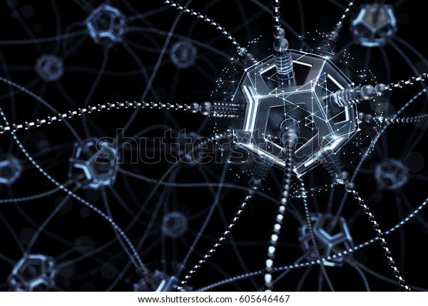 Artificial Neural Network Neural Nodes Connected Stock Illustration ... Artificial Neural Network Neural Nodes Connected Stock Illustration ...