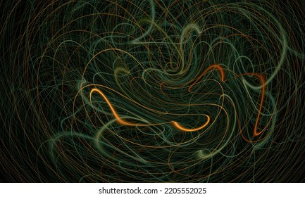 Artistic 3d Flow Particles Elements Shape Stock Illustration 2205552025 ...