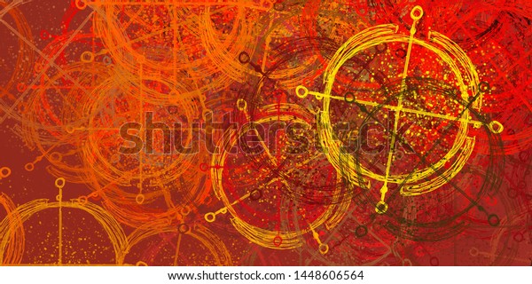 Artistic Sketch Draw Backdrop Material Abstract Stock Illustration ...