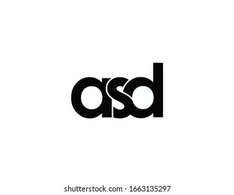 Ilustrasi Stok Asb Original Monogram Logo Design 1663132624 | Shutterstock