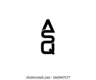 Asq Original Monogram Logo Design Stock Illustration 1663447177 ...