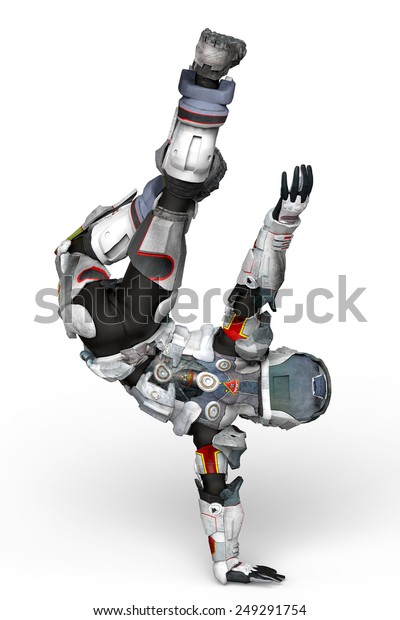 Astronaut Break Dance Back View Stock Illustration 249291754 | Shutterstock