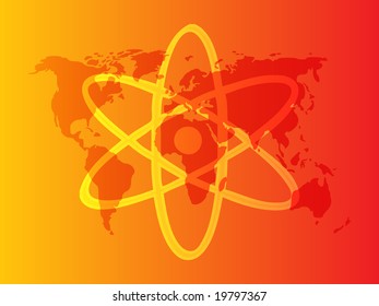 Atomic Symbol Stock Illustration 19797367 | Shutterstock
