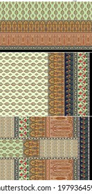 Attractive Border Design Texture Stock Illustration 1979364593 ...