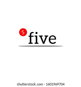 Attractive Simple Five Logos Simple 스톡 일러스트 1601969704 | Shutterstock