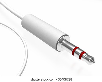 Audio Cable Plug White Stock Illustration 35408728 | Shutterstock