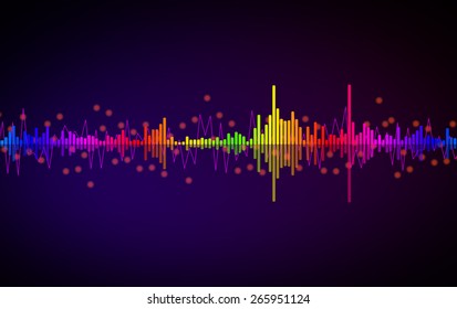 Audio Waves Stock Illustration 265951661 | Shutterstock