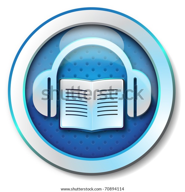 Audiobook Icon Stock Illustration 70894114