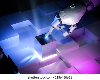 721 Robot pushing buttons Stock Illustrations, Images & Vectors ...