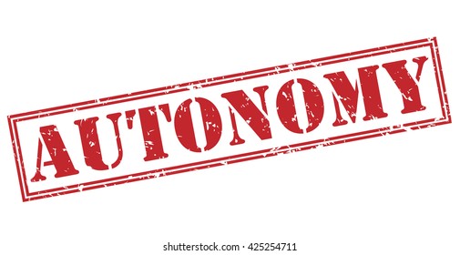 Autonomy Stamp Stock Illustration 425254711 | Shutterstock