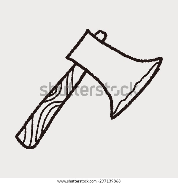 Ax Doodle Stock Illustration 297139868 | Shutterstock