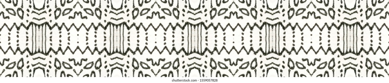 Aztec Lace Pattern Black Whitee Seamless Stock Illustration 1559057828 ...