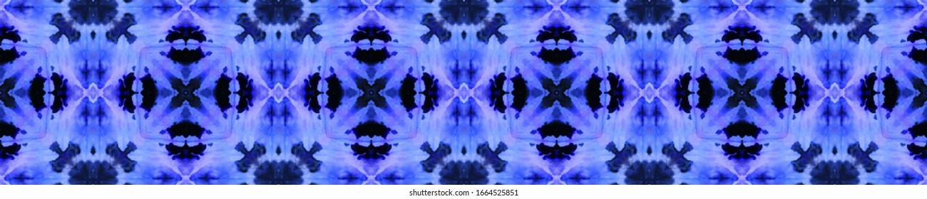 Aztec Lace Pattern Indigo Seamless Texture Stock Illustration ...
