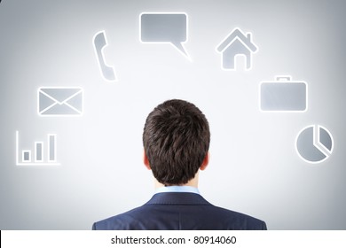 17,963 Man thinking back view Images, Stock Photos & Vectors | Shutterstock