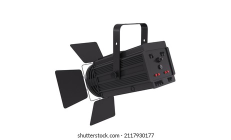 Back View Spotlight Used On Stage Stock Illustration 2117930177 ...