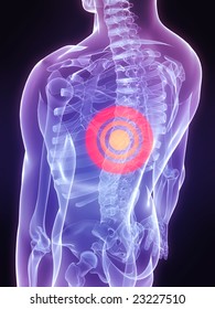 Backache Illustration Stock Illustration 23227510 | Shutterstock