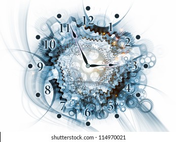 Backdrop On Subject Scheduling Temporal Time Stock Illustration ...