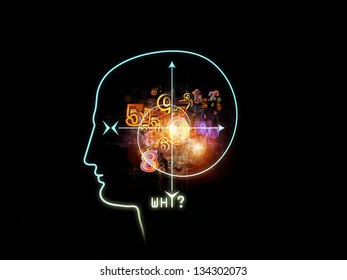 Virtual Human 3dillustration On Business Learning Stock Illustration ...