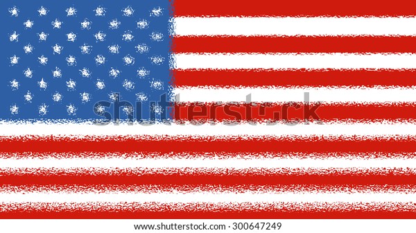 Background American Flag Blurred Image Stock Illustration 300647249 ...