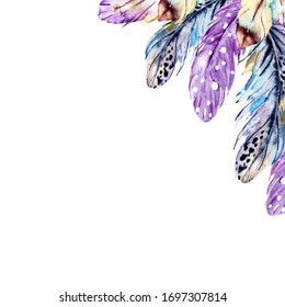 Feather Border Design
