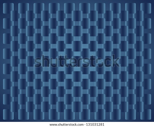 Background Blue Squares Rounded Corners Evenly Stock Illustration ...