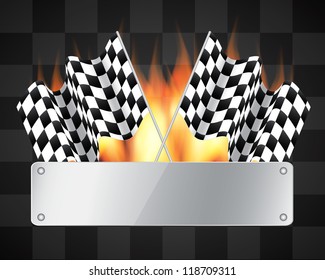 2,340 Checkered Flag Flames Background Images, Stock Photos & Vectors ...